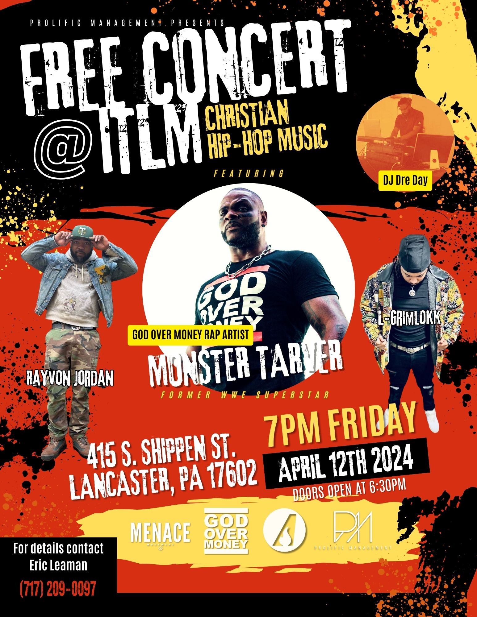 Christian Concert Posters Church Concert Flyer Graphics, Designs